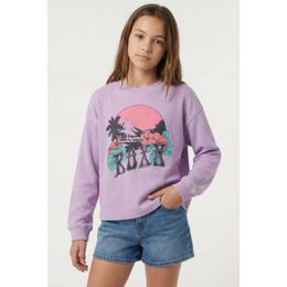Roxy M&auml;dchen T-Shirt "EASTSIDE MIDWEIGHT RG"crocus petal, Gr. 12, Obermaterial: 60% Baumwolle, 40% Polyester, Shirts, f&uuml;r Kinder von 10 bis 16