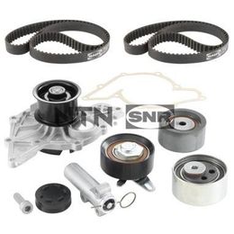 SNR Wasserpumpe + Zahnriemensatz kdp457480 f&uuml;r VW Audi