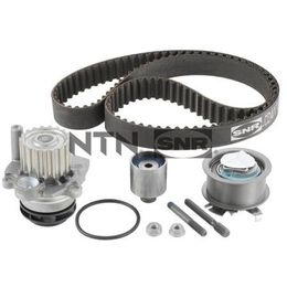 SNR Wasserpumpe + Zahnriemensatz kdp457490 f&uuml;r Ford VW Skoda JEEP MITSUBISHI Audi