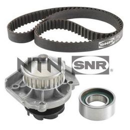 SNR Wasserpumpe + Zahnriemensatz kdp458360 f&uuml;r Fiat AUTOBIANCHI Peugeot LANCIA