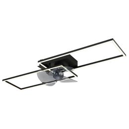 Globo Lighting Deckenventilator &brvbar; schwarz &brvbar; Ma&szlig;e (cm): B: 30 H: 15 &raquo; H&ouml;ffner