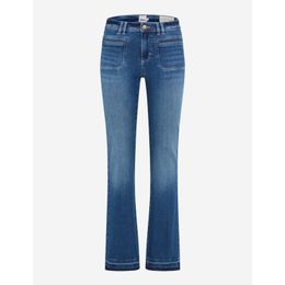 Brax Damen Style ANA USED REGULAR BLUE, denim blau regular, Gr. 32