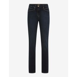 Raphaela by Brax Damen Five-Pocket-Hose Style LUCA DARK BLUE USING & BUFFIES, denim dunkelblau, Gr. 36