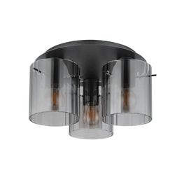 Globo Lighting Deckenleuchte grau Ma&szlig;e (cm): H: 20 &Oslash;: 37 &raquo; H&ouml;ffner