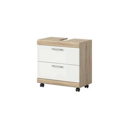 H&ouml;ffner Waschbeckenunterschrank &brvbar; holzfarben &brvbar; Ma&szlig;e (cm): B: 60 H: 60 &raquo; H&ouml;ffner