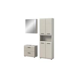 H&ouml;ffner Badkombination &brvbar; beige &brvbar; Ma&szlig;e (cm): B: 135 H: 185 &raquo; H&ouml;ffner