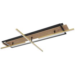 Globo Lighting Deckenleuchte &brvbar; schwarz &brvbar; Ma&szlig;e (cm): B: 60,5 H: 11,5 &raquo; H&ouml;ffner