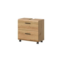 H&ouml;ffner Waschbeckenunterschrank &brvbar; holzfarben &brvbar; Ma&szlig;e (cm): B: 60 H: 58 &raquo; H&ouml;ffner