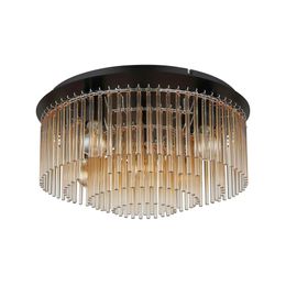 Globo Lighting Deckenleuchte schwarz Ma&szlig;e (cm): H: 25 &Oslash;: 50 &raquo; H&ouml;ffner