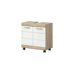 H&ouml;ffner Waschbeckenunterschrank &brvbar; holzfarben &brvbar; Ma&szlig;e (cm): B: 60 H: 60 &raquo; H&ouml;ffner