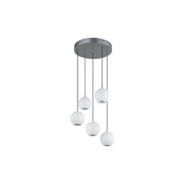 Globo Lighting H&auml;ngeleuchte grau Ma&szlig;e (cm): H: 150 &Oslash;: 39 &raquo; H&ouml;ffner