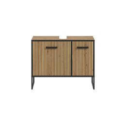 H&ouml;ffner Waschbeckenunterschrank holzfarben Ma&szlig;e (cm): B: 80 H: 63 &raquo; H&ouml;ffner