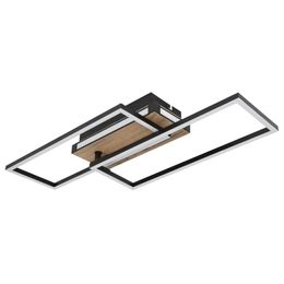 Globo Lighting Deckenleuchte &brvbar; schwarz &brvbar; Ma&szlig;e (cm): B: 49 H: 10 &raquo; H&ouml;ffner