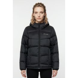 Columbia Damen Winterjacke "Fivemile Butte Hooded Jacket"schwarz, Gr. M, Web, Obermaterial: 100% Polyester, Jacken, wasserabweisendes Material,