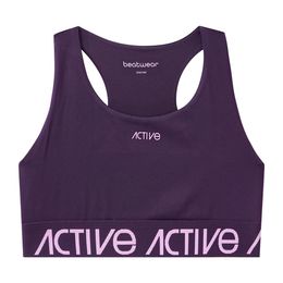 Yigga M&auml;dchen Sport-Bustier mit Webbund