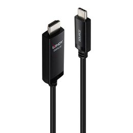 Lindy 43434 - 2m USB Typ C an HDMI 8K60 Adapterkabel