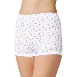 w&auml;schepur Damen Taillenslip wei&szlig;-bedruckt, Gr&ouml;&szlig;e 44