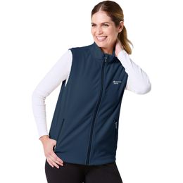 Damen Fleeceweste dunkelblau, Gr&ouml;&szlig;e 36/38