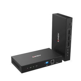 Lindy 39366 - 5km Fibre Optic HDMI 4K60 KVM USB 2.0, RS-232 & IR-Extender