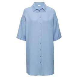 Beachtime by Lascana Damen Longbluse, blau, Gr&ouml;&szlig;e 46
