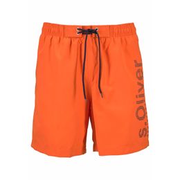 s.Oliver Herren Badeshorts, orange, Gr&ouml;&szlig;e XL (54/56)