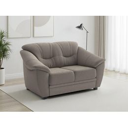 Sit & More 2-Sitzer SIT & MORE, B:148cm H:90cm T:90cmtaupe, Sofas, "Savona", mit Federkern