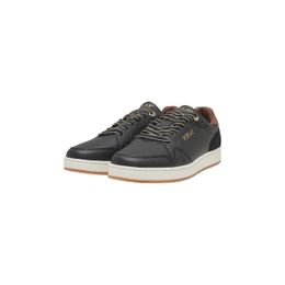 Replay Herren Sneaker "Replay SMASH SMART", Gr. 41schwarz cuoio, Leder, Schuhe