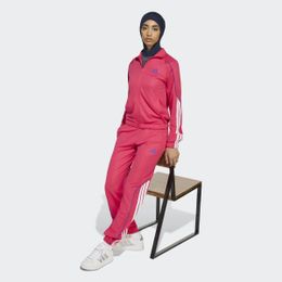 Damen Trainingsanzug "W STADIUM TS"power pink, Gr. M, adidas Sportswear, Obermaterial: 100% Polyester, Sportanz&uuml;ge, f&uuml;r Erwachsene, zweiteiliges Set,