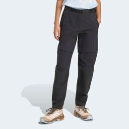 adidas terrex Damen Outdoorhose "XPERIOR UTILITAS CLIMA365"schwarz, normal, gr., Gr. 40, Obermaterial: 94% Polyamid, 6% Elasthan, Hosen