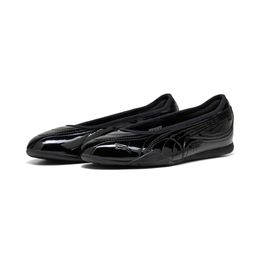 Puma Damen Sneaker "CATCH SOLEIL BALLERINA CHIC", Gr. 38,5Puma schwarz, Puma wei&szlig;, Synthetik, Schuhe, mit Schn&uuml;rung, mit Gummilaufsohle, f&uuml;r
