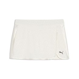 Puma Damen Jerseyrock "Lace Pack T7 Skort Damen"warm wei&szlig;, Gr. L, Obermaterial: 82% Polyester, 18% Elasthan. Einsatz: 100% Polyester. Innenhose: 88%