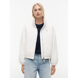 Tommy Jeans Damen Blouson "TJW PADDED HIGH NECK JACKET"ancient wei&szlig;, Gr. XS, unifarben, Web, Obermaterial: 100% Nylon. Futter: 100% Polyester.