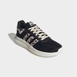 Damen Sneaker "LITE RACER 4.0", adidas Sportswear, Gr. 36core schwarz, crystal linen, silber metallic, Synthetik, Textil, Schuhe