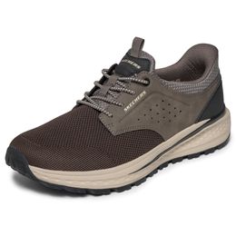 Skechers Herren Slip-On Sneaker "SLADE ULTRA-COLORADO", Gr. 41dunkeltaupe, Lederimitat, Textil, Schuhe, Schlupfschuh, Freizeitsneaker mit Gummizug