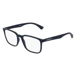Emporio Armani EA3178 Brille Herren | Fassung: Vollrand, Quadratisch, Blau