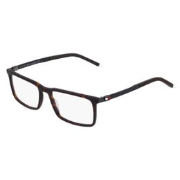 Tommy Hilfiger TH1947 Brille Herren | Fassung: Vollrand, Quadratisch, Havanna Matt