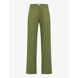 Brax Damen Palazzohose Style MAINE, gr&uuml;n, Gr. 32