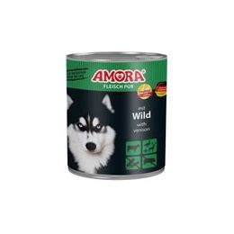 Amora Dog Pur 6x800g Edles Wild