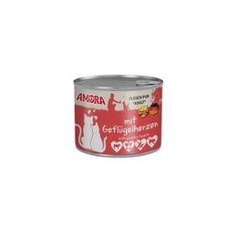 Amora Cat Pur 6x200g Gefl&uuml;gelherzen