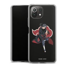 DeinDesign Xiaomi Mi 11 Lite 5G NE Handy Silikon H&uuml;lle Case transparent Handyh&uuml;lle Naruto Shippuden Itachi Uchiha Official Licensed Product Silikon Case