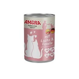 Amora Cat Pur 6x400g Delikater Lachs und Forelle