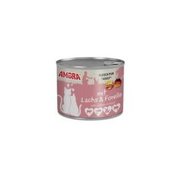 Amora Cat Pur 6x200g Delikater Lachs und Forelle