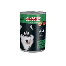Amora Dog Pur 6x400g Edles Wild
