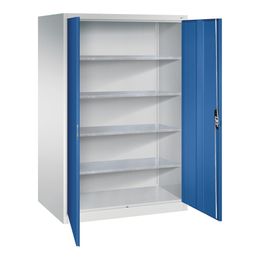 C+P Werkzeugschrank Acurado, 1950x1200x800mm, 7035/5010 ; C + P M&ouml;belsysteme (8934-00|S10328)