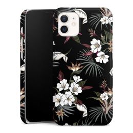 DeinDesign iPhone 12 mini Handy Premium Case Smartphone Handyh&uuml;lle Schutzh&uuml;lle gl&auml;nzend Flowers Muster Autumn Premium Case