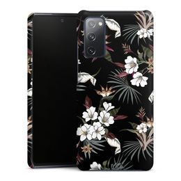 DeinDesign Galaxy S20 FE Handy Premium Case Smartphone Handyh&uuml;lle Schutzh&uuml;lle gl&auml;nzend Autumn Flowers Muster Premium Case
