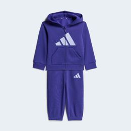 M&auml;dchen Trainingsanzug "ESSENTIALS KIDS", lila, Gr. 80, adidas Sportswear, Obermaterial: 70% Baumwolle, 30% Polyester, Sportanz&uuml;ge