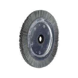 Pferd TOOLS Rundb&uuml;rste schmal ungezopft RBU &Oslash; 250x16xvariable Bohrung SiC-Filament-&Oslash; 1,00mm Korn 80 (43506508)