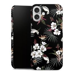 DeinDesign iPhone 16 Plus Handy Premium Case Smartphone Handyh&uuml;lle Schutzh&uuml;lle matt Flowers Muster Autumn Premium Case