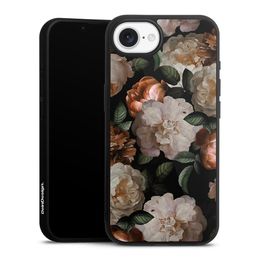DeinDesign iPhone 16e Handy Gallery Case Handyh&uuml;lle 9H Geh&auml;rtetes Glas R&uuml;ckseite H&uuml;lle Wallpaper Rose Flower Gallery Case